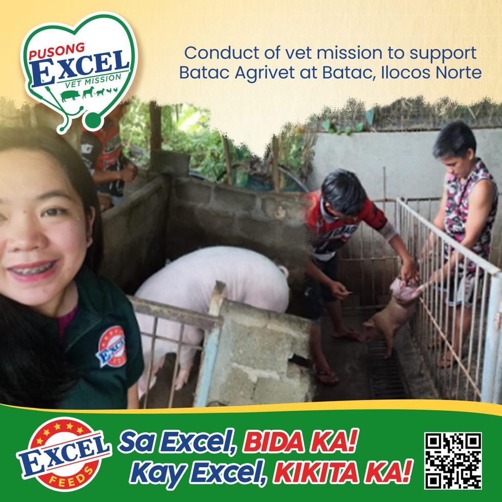 Excel Feeds conducted Vet mission to support Batac, Agrivet at Batac ...